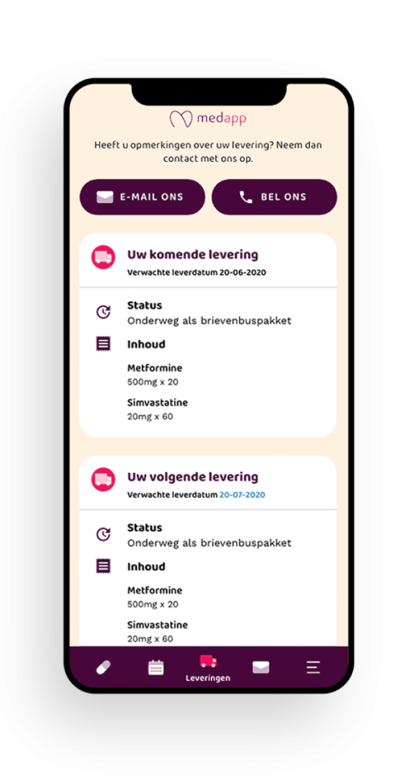 Online apotheek in één app | MedApp, de slimme apotheek